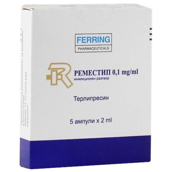 РЕМЕСТИП амп 0.1 мг/мл 2 мл x 5 бр | Аптека Феникс