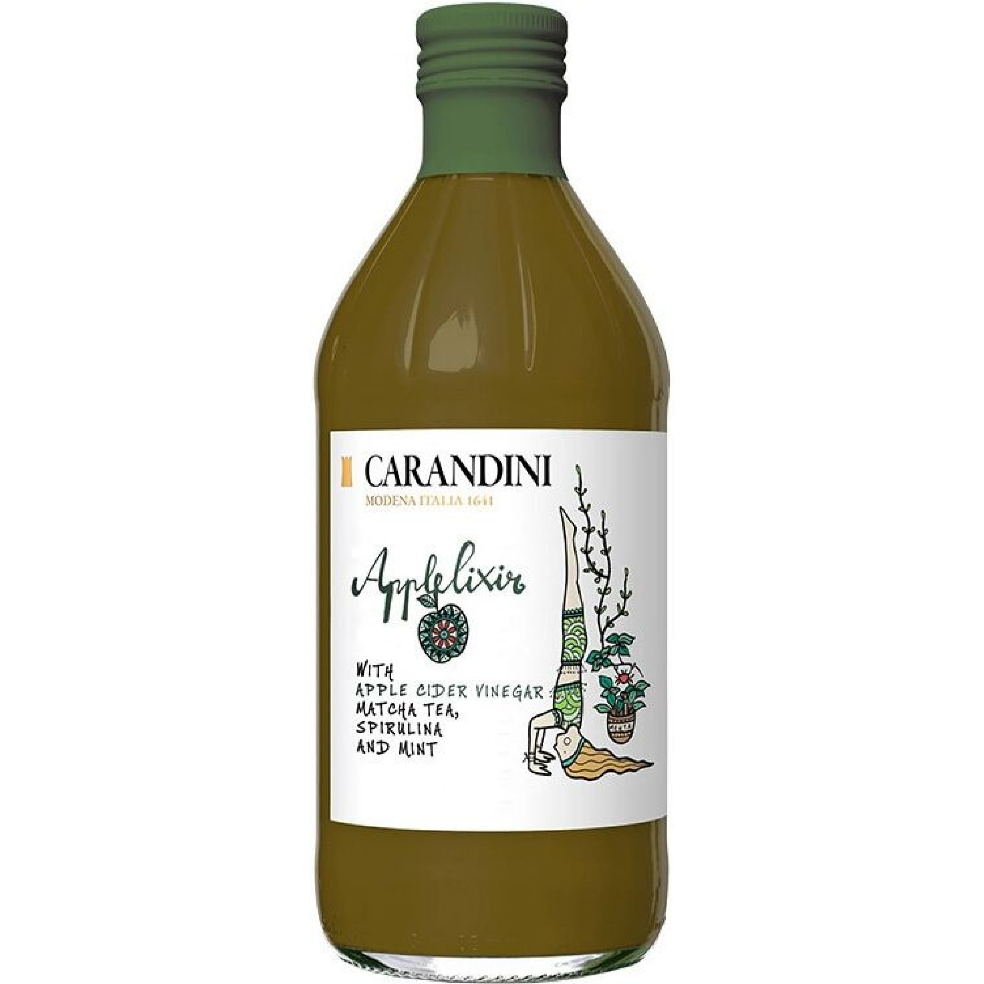 CARANDINI ЯБЪЛКОВ ОЦЕТ + Матча Спирулина и Мента/Applelixir with Apple ...