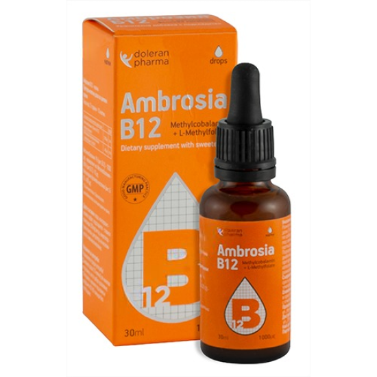 АМБРОЗИЯ В12 капки 30 мл | Аптека Феникс