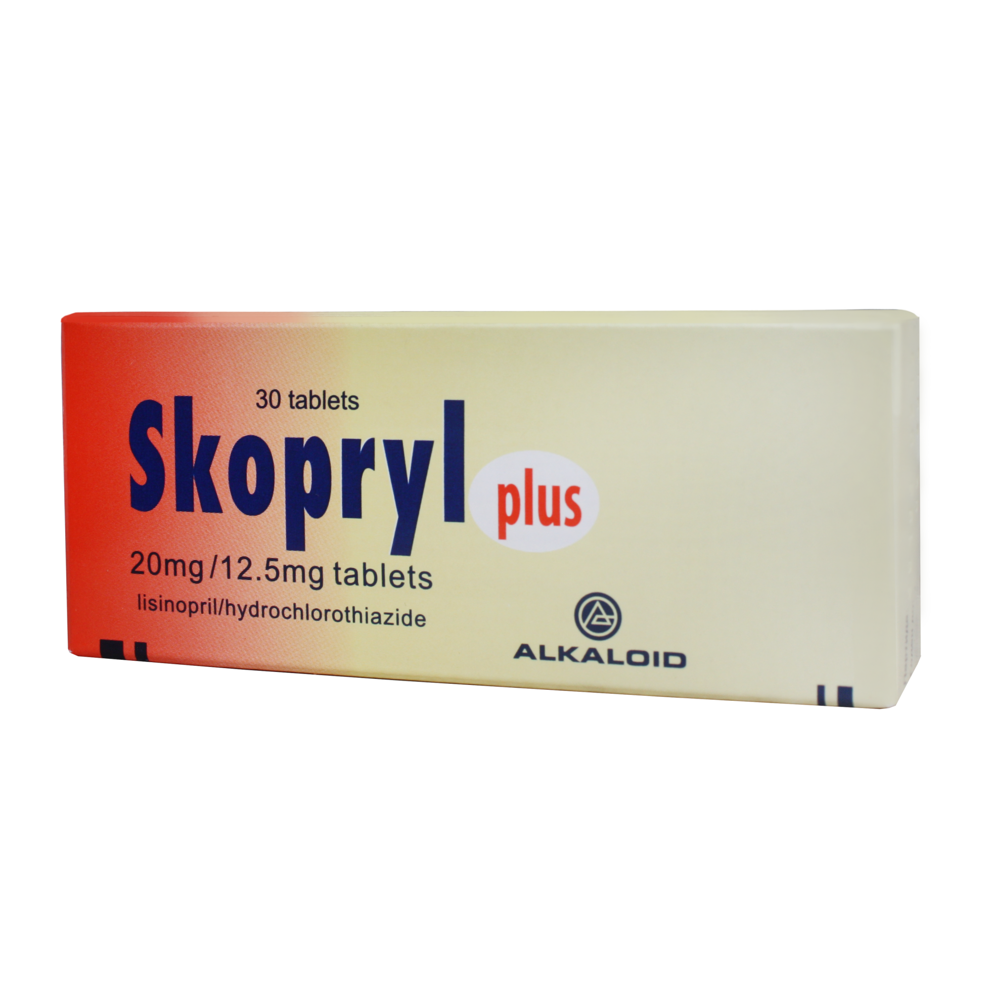 СКОПРИЛ ПЛЮС табл 20 мг/12,5 мл х 30 бр | Аптека Феникс