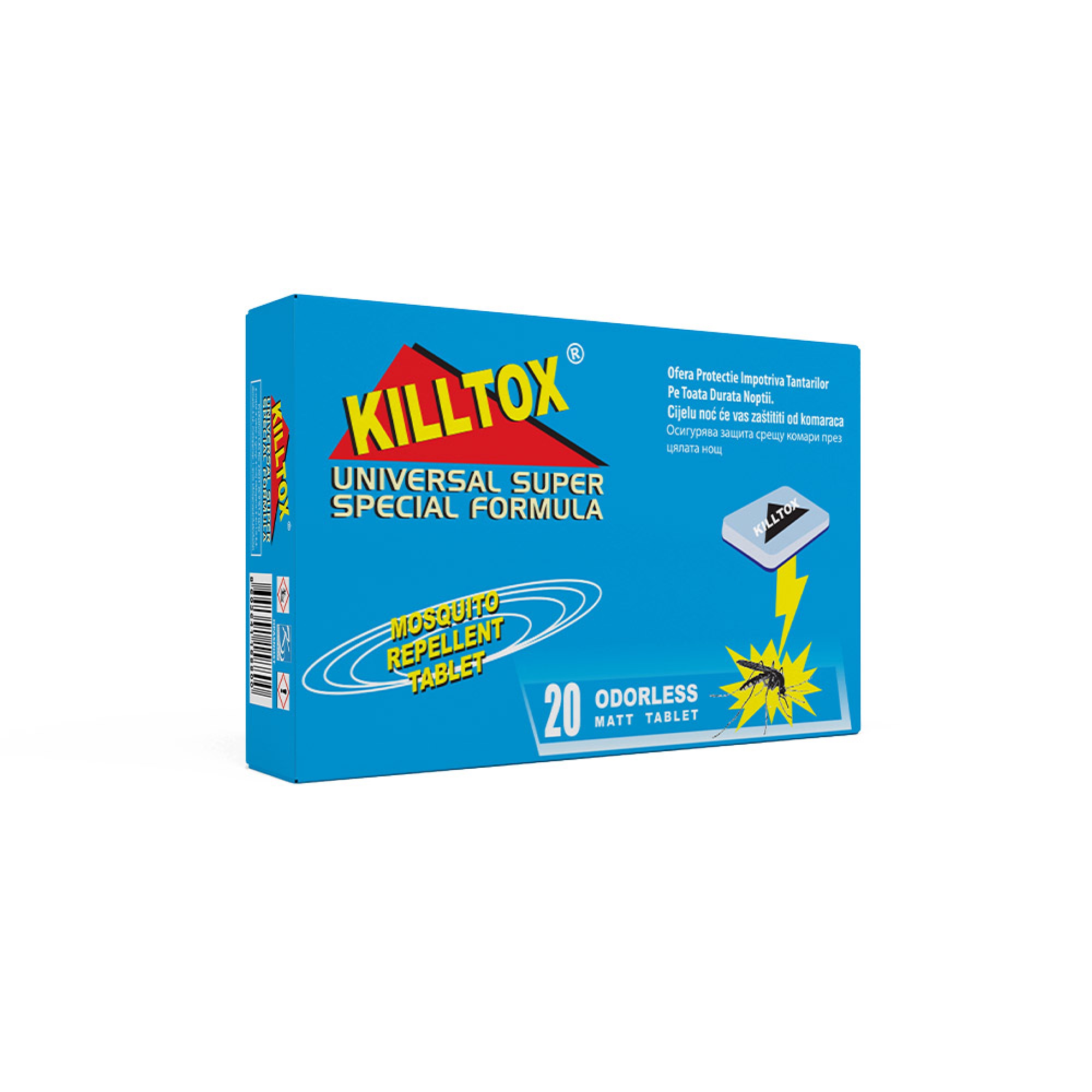 КИЛТОКС табл против комари х 20 бр | Аптека Феникс