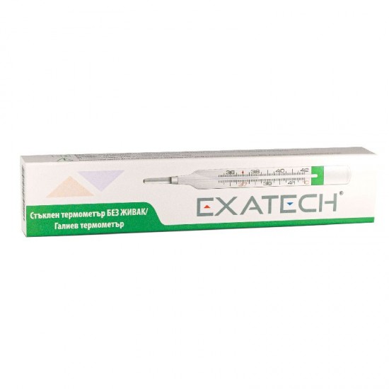 ТЕРМОМЕТЪР ГАЛИЕВ EXATECH без живак | Аптека Феникс
