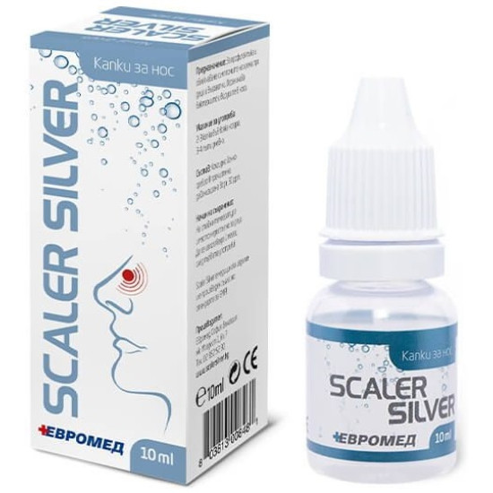 СРЕБЪРНА ВОДА SCALER SILVER сол 10 мл | Аптека Феникс