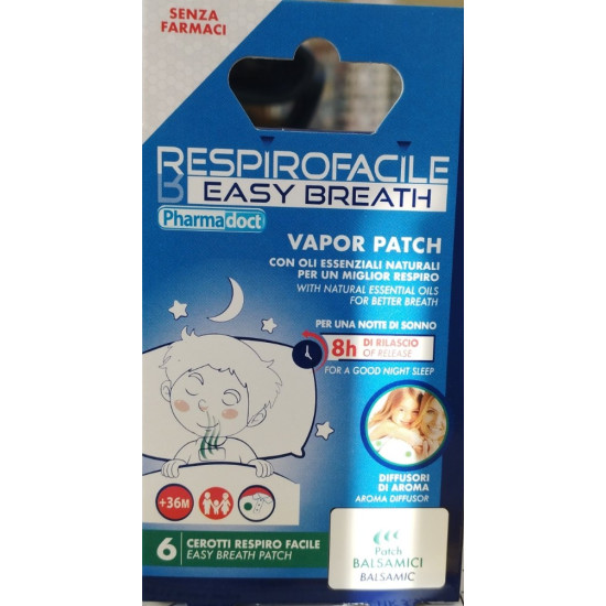 ФАРМАДОКТ EASY BREATH Пластири за улеснено дишане х 6 бр | Аптека Феникс