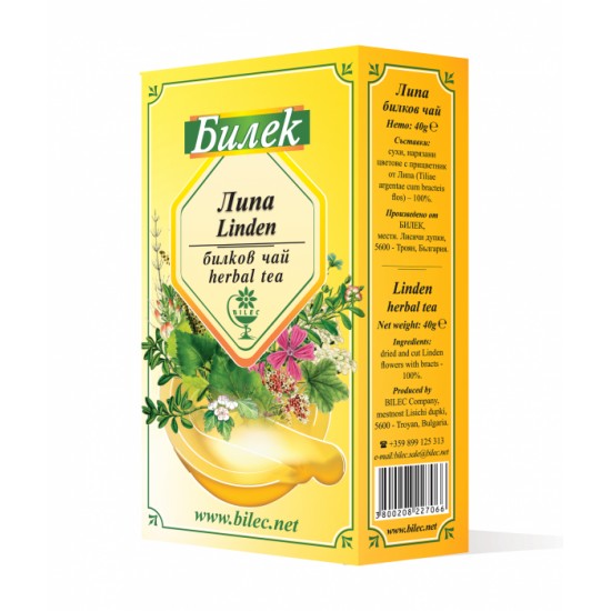 ЧАЙ ЛИПА цвят 30 гр БИЛЕК | Аптека Феникс