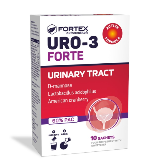 УРО-3 ФОРТЕ саше x 10 бр | Аптека Феникс