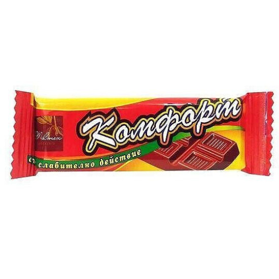 ШОКОЛАД КОМФОРТ за диабетици 20 гр x 30 бр | Аптека Феникс