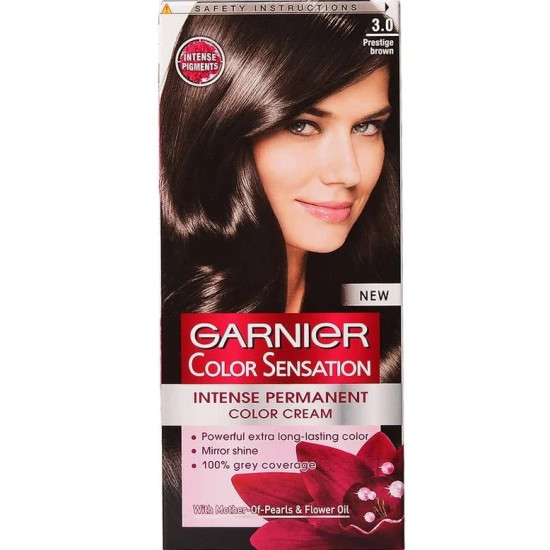 GARNIER COLOR SENSATION Трайна боя за коса 3.0 Prestige Brown | Аптека ...