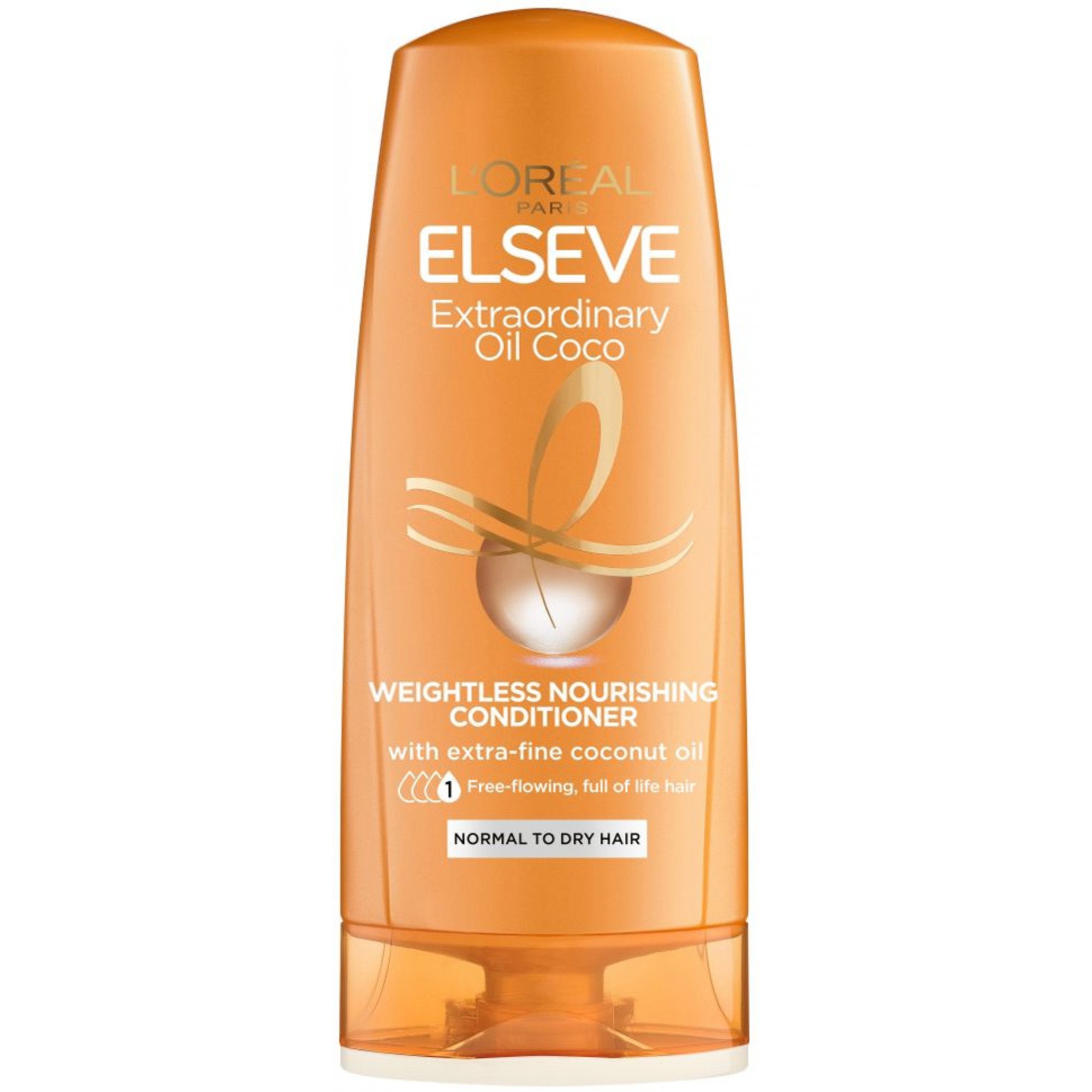 ᐉ ЛОРЕАЛ ЕЛСЕВ балсам с кокос за нормална до суха коса 200 мл | Аптека ...