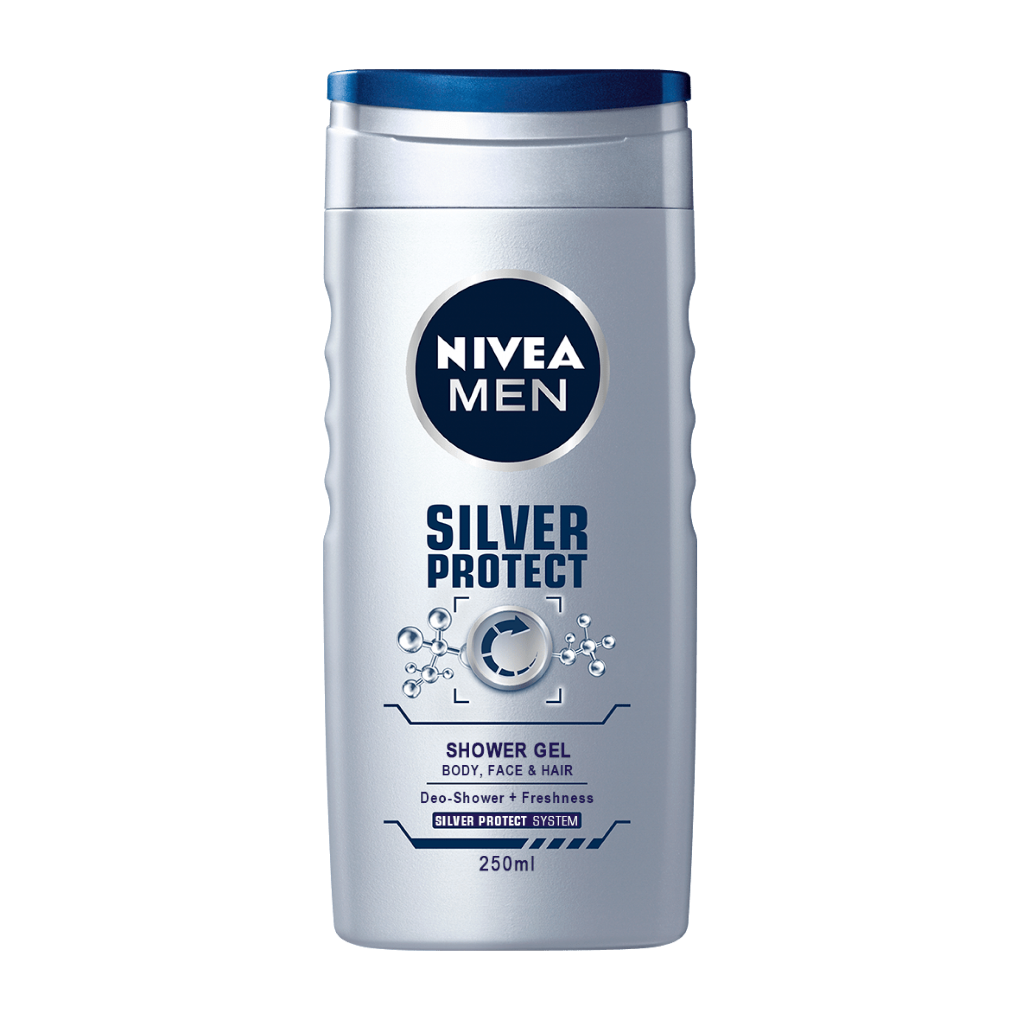 НИВЕА MEN SILVER PROTECT душ гел за мъже 250 мл | Аптека Феникс