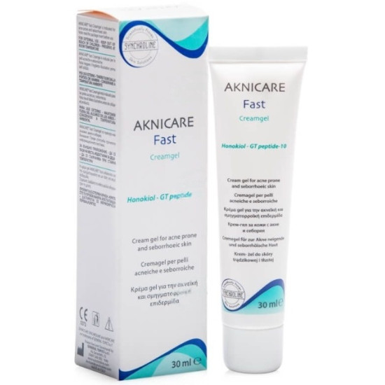 SYNCHROLINE AKNICARE Fast крем-гел за лице за акнеична кожа с бързо ...