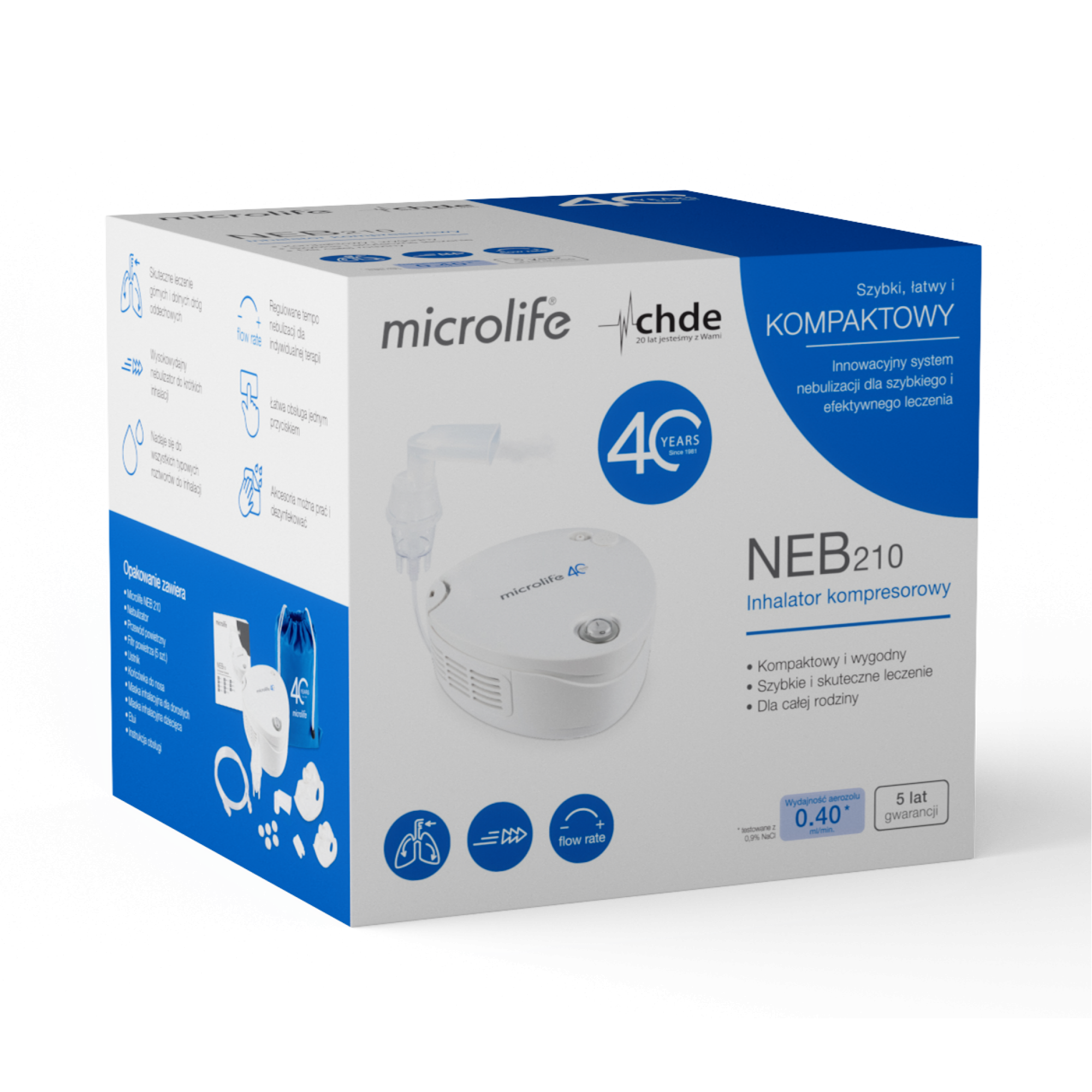 МИКРОЛАЙФ КОМПРЕСОРЕН ИНХАЛАТОР NEB210 | Аптека Феникс