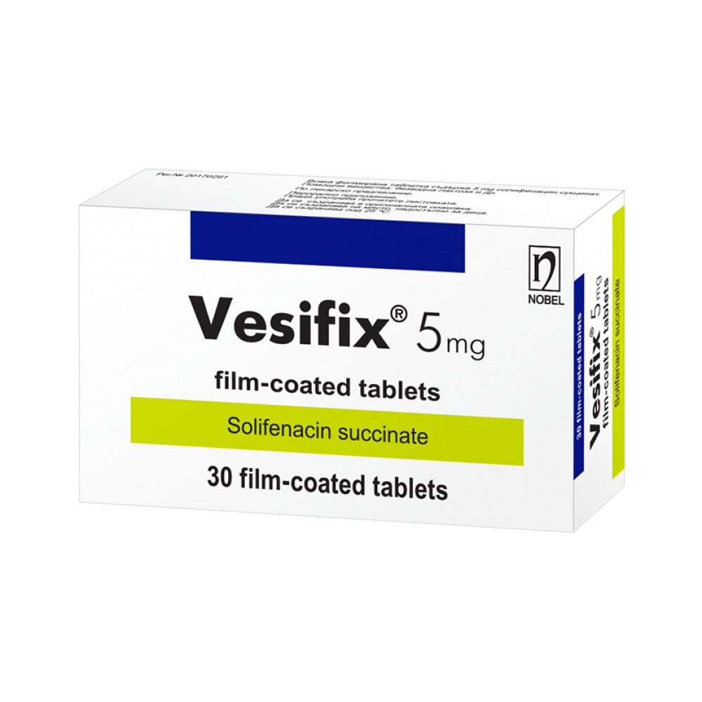 ВЕСИФИКС 5 мг табл х 30 бр | Аптека Феникс
