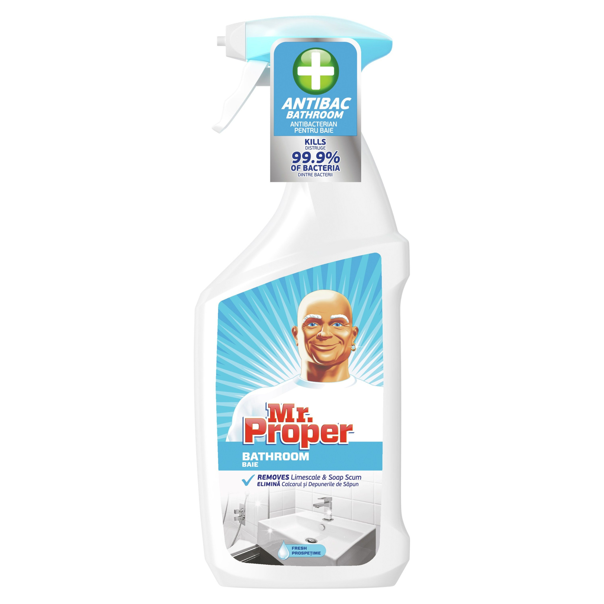 МИСТЪР ПРОПЪР спрей за почистване на баня 750 мл | Аптека Феникс