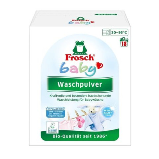 ФРОШ BABY Прах за пране на бебешки дрехи 1,215 кг | Аптека Феникс