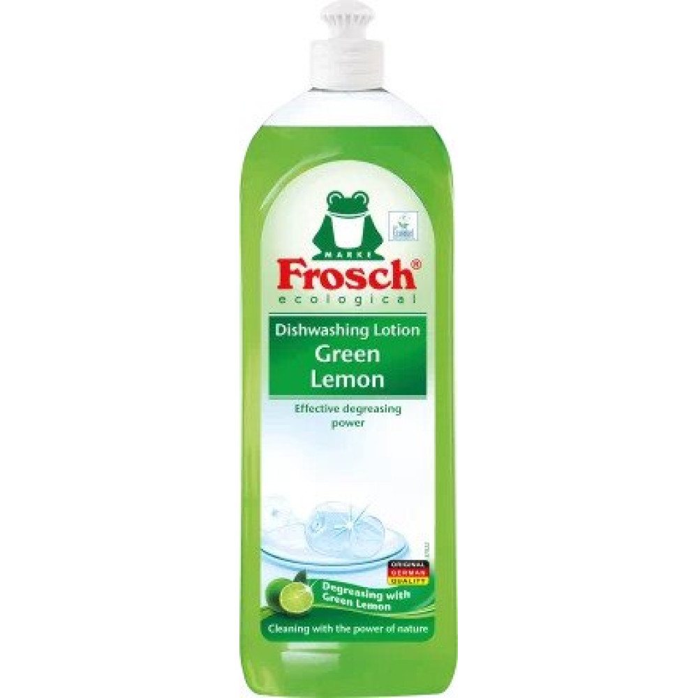 ФРОШ Dishwashing Lotion Green Lemon Течен препарат за миене на съдове