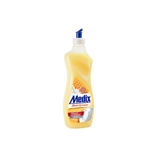 МЕДИКС BEAUTY balsam измиващ препарат за съдове МЛЯКО И МЕД балсам 415 ...