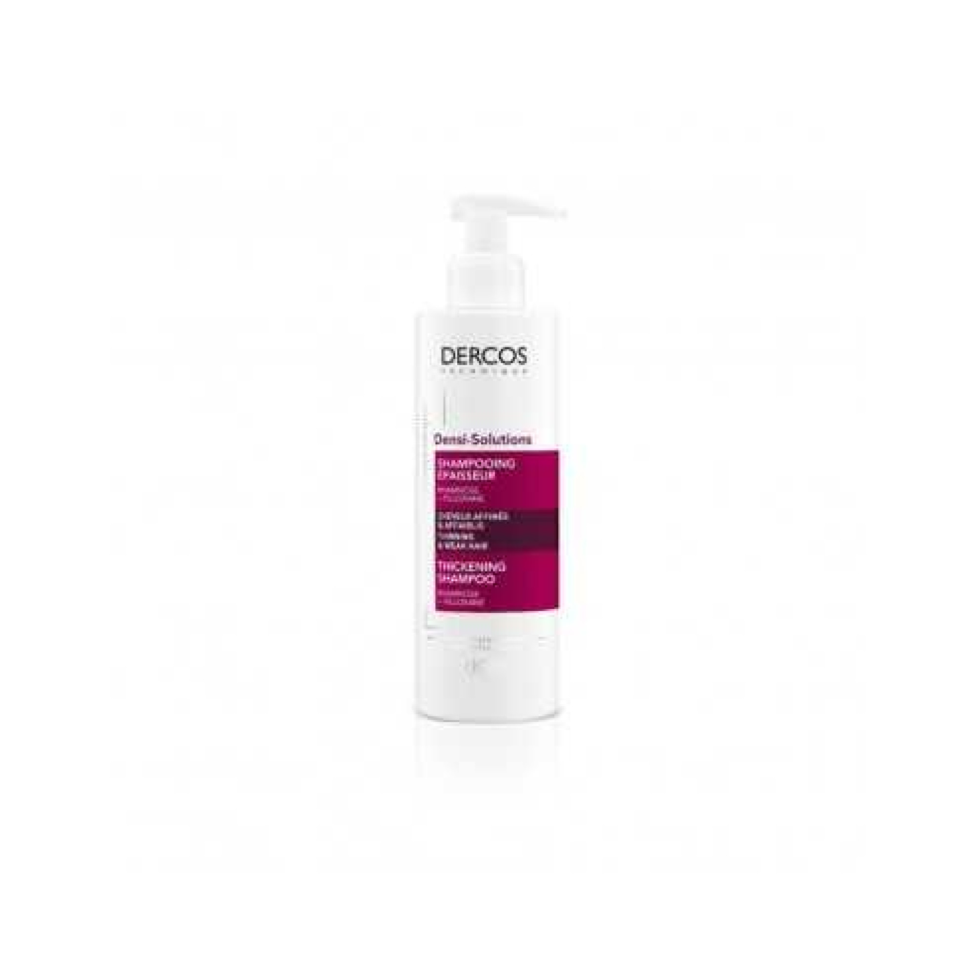 ВИШИ DERCOS DENSI-SOLUTIONS THINNING & WEAK HAIR шампоан за сгъстяване ...
