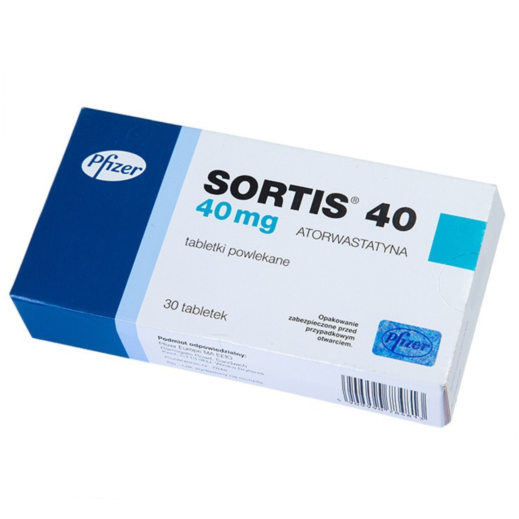 СОРТИС табл 40 мг x 30 бр | Аптека Феникс