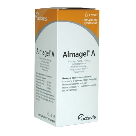 АЛМАГЕЛ A сусп 170 мл | Аптека Феникс