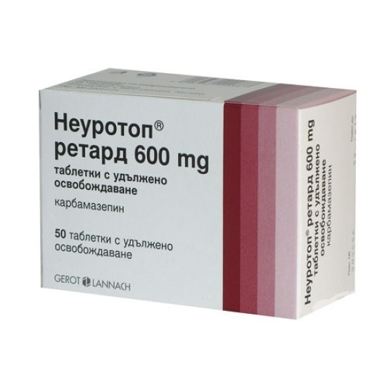 НЕУРОТОП РЕТАРД табл 600 мг х 50 бр | Аптека Феникс