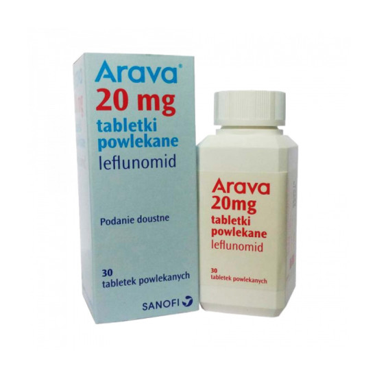 АРАВА табл 20 мг х 30 бр | Аптека Феникс