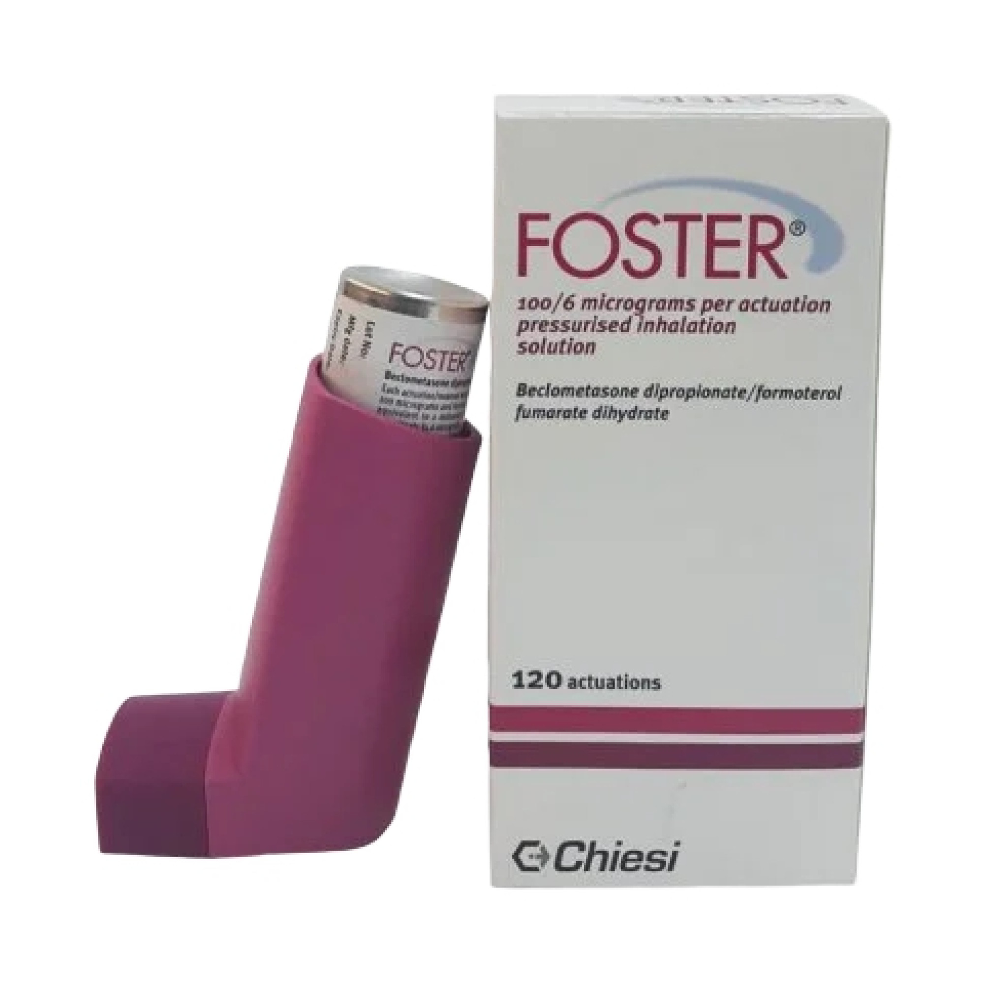 ФОСТЕР инх 6 мкг/доза 120 дози | Аптека Феникс