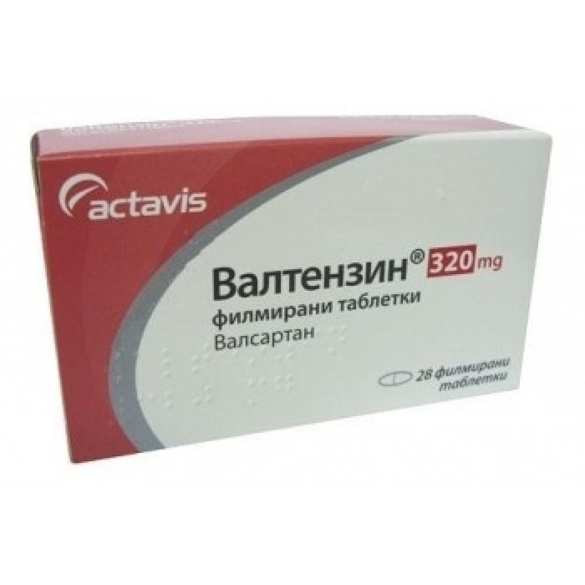 ВАЛТЕНЗИН табл 320 мг х 28 бр | Аптека Феникс