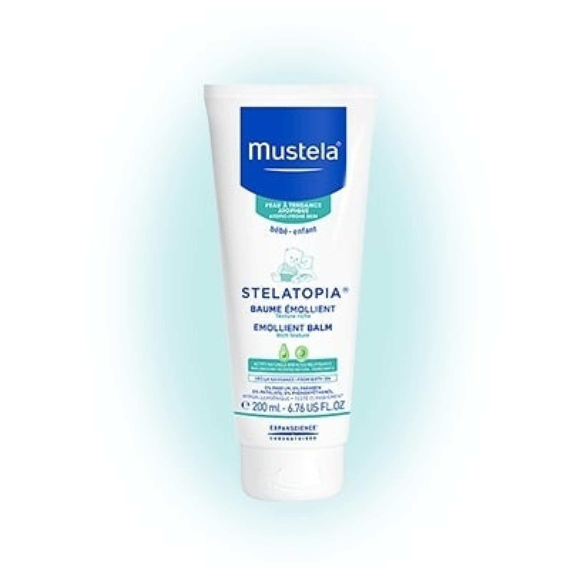 МУСТЕЛА STELATOPIA EMOLLIENT CREAM емолиентен крем за атопична кожа 200 ...