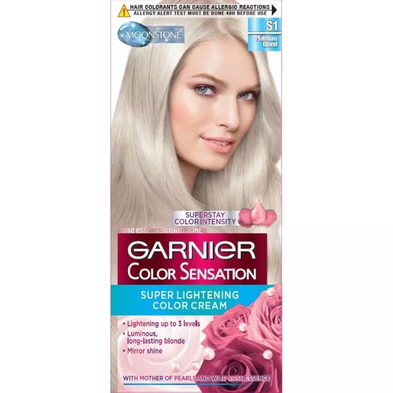 GARNIER COLOR SENSATION Трайна боя за коса S1 Platinum Blond | Аптека ...