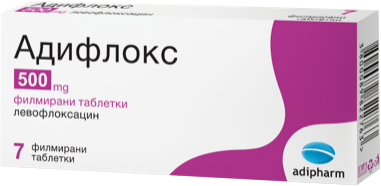 АДИФЛОКС филм табл 500 мг х 7 бр АДИФАРМ | Аптека Феникс