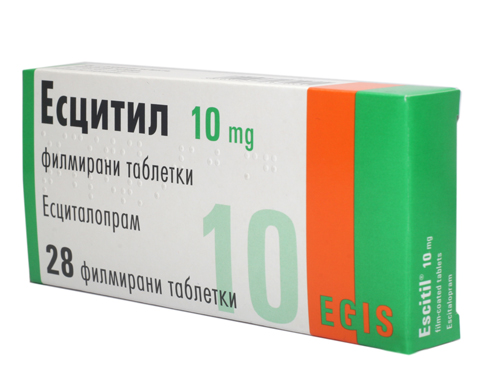 ЕСЦИТИЛ табл 10 мг х 28 бр | Аптека Феникс