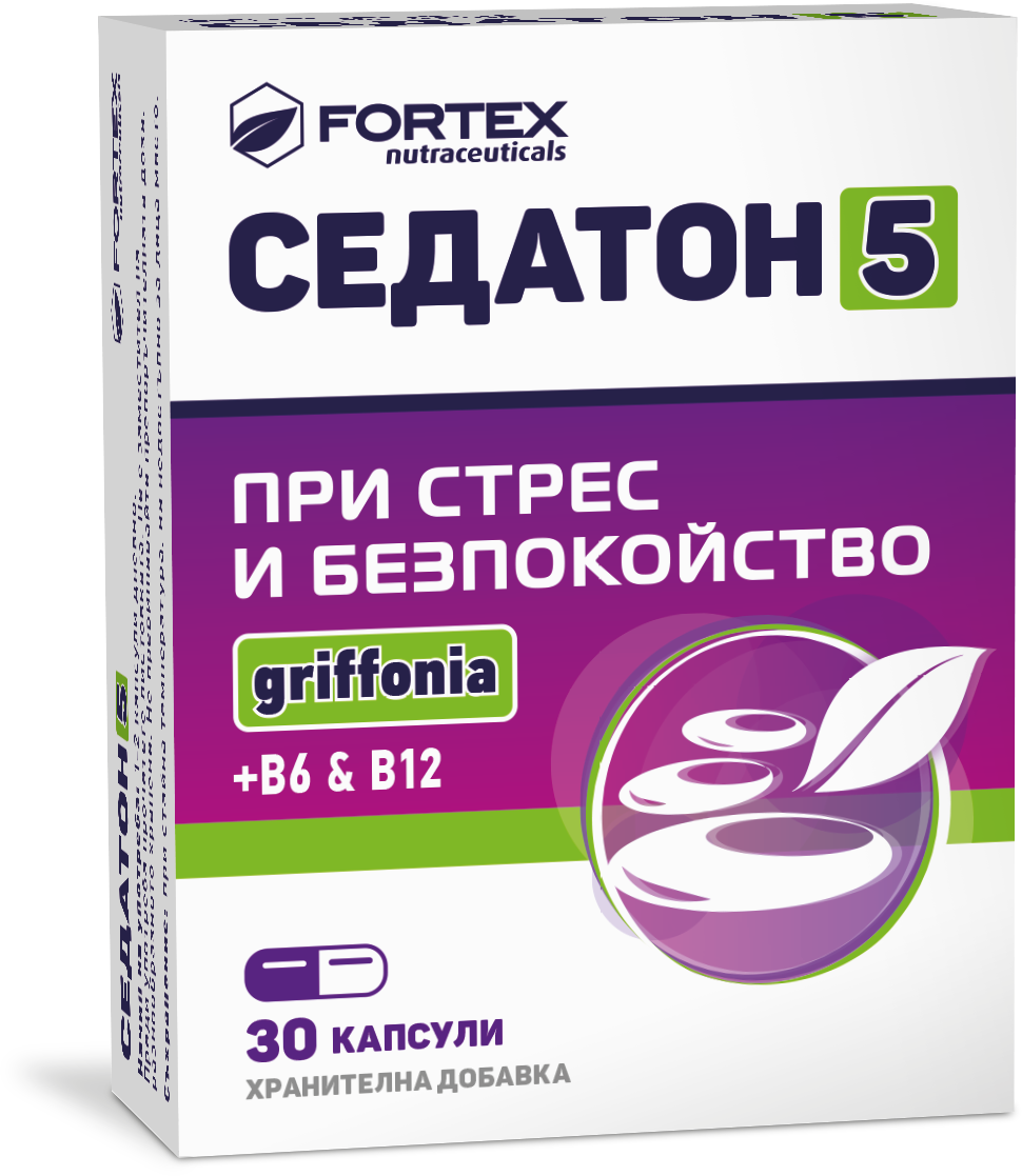 СЕДАТОН 5 капс х 30 бр | Аптека Феникс