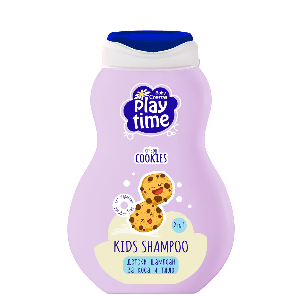 BABY CREMA PLAY TIME CRISPY COOKIES детски шампоан бисквитка 250 мл ...