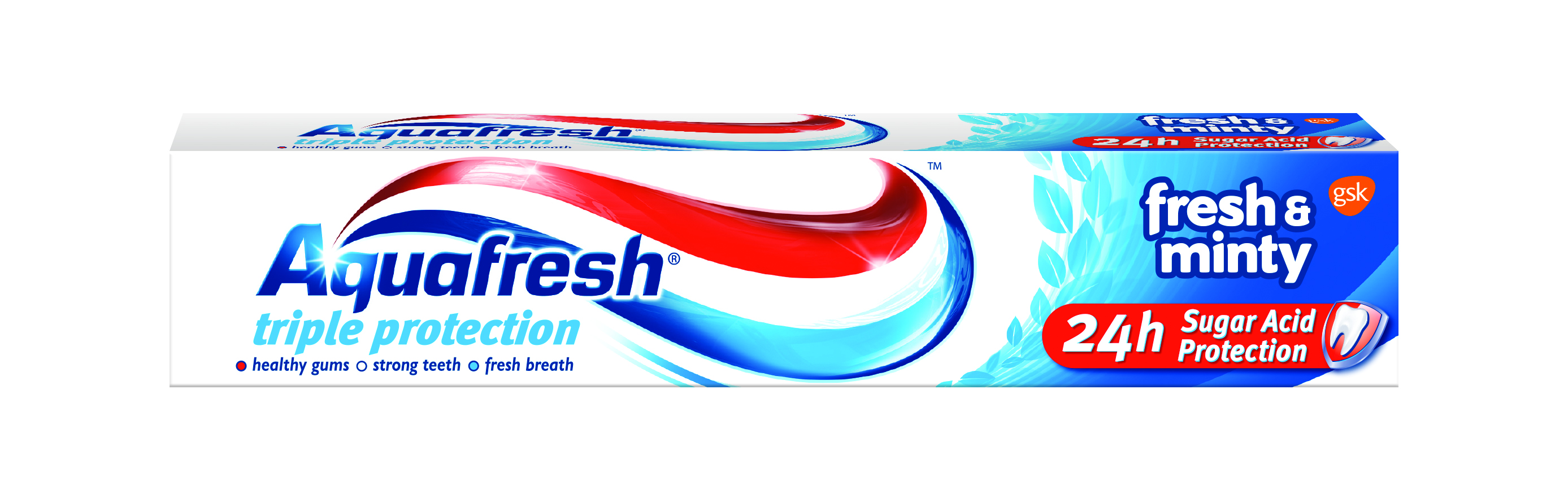 АКВАФРЕШ паста за зъби FRESH&MINTY 50 мл | Аптека Феникс
