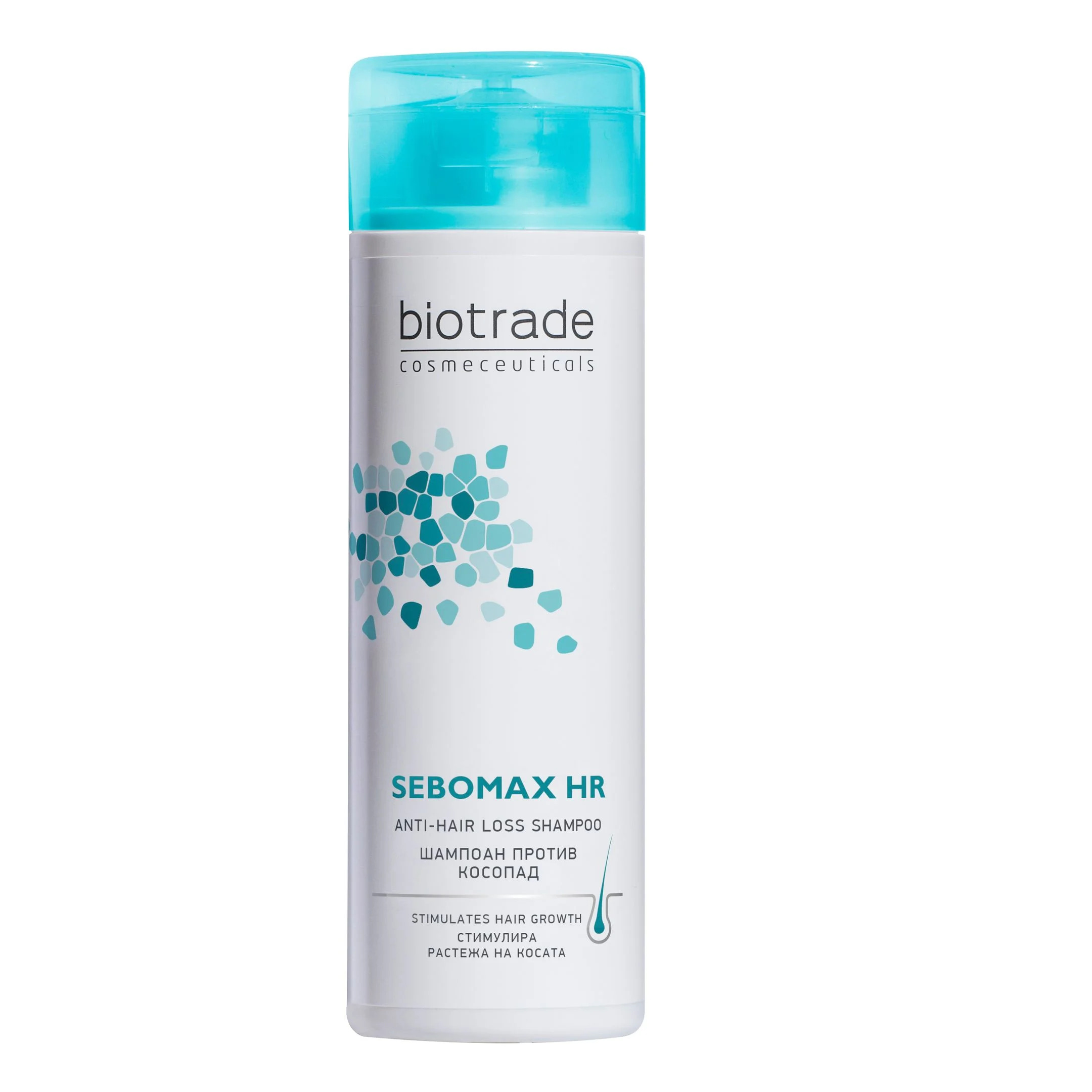 BIOTRADE SEBOMAX HR шампоан против косопад 200 мл | Аптека Феникс