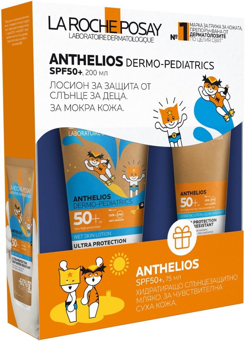 ЛАРОШ ПОЗЕ Anthelios Spf50 слънцезащитен лосион за деца 200 мл