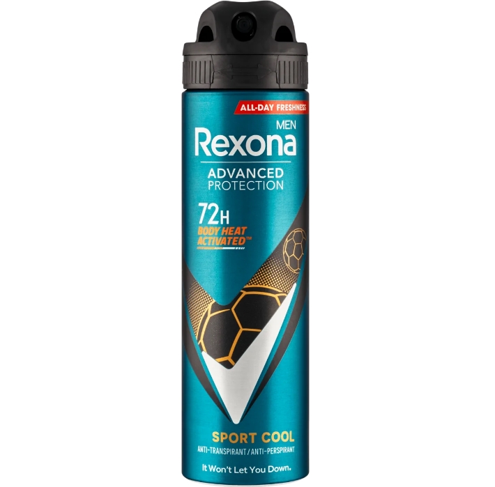 РЕКСОНА MEN ADVANCED PROTECTION SPORT COOL 72H део спрей против ...