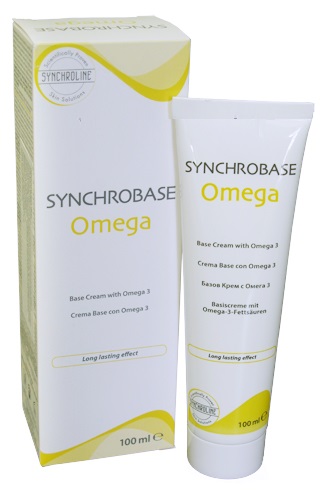 SYNCHROLINE SYNCHROBASE Omega базов крем за лице с Омега 3 за суха и атопична кожа 100 мл ...