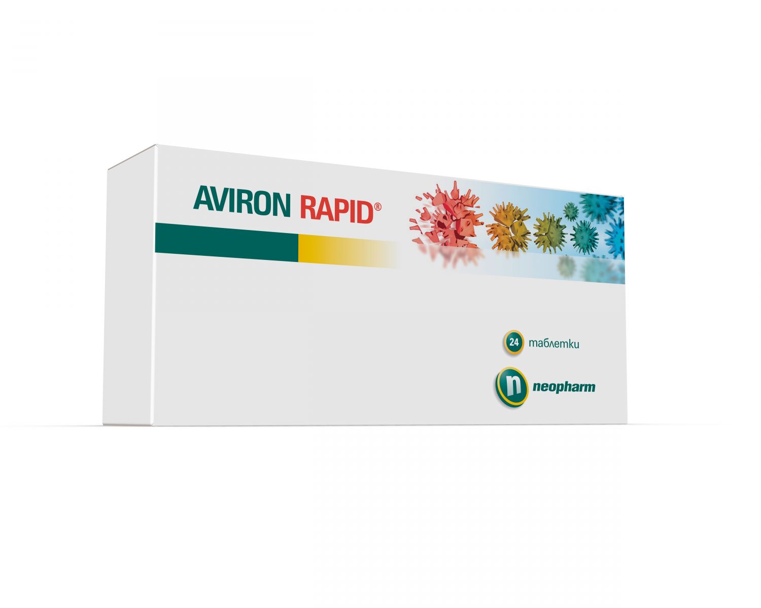ᐉ АВИРОН РАПИД табл 360 мг х 24 бр | Аптека Феникс