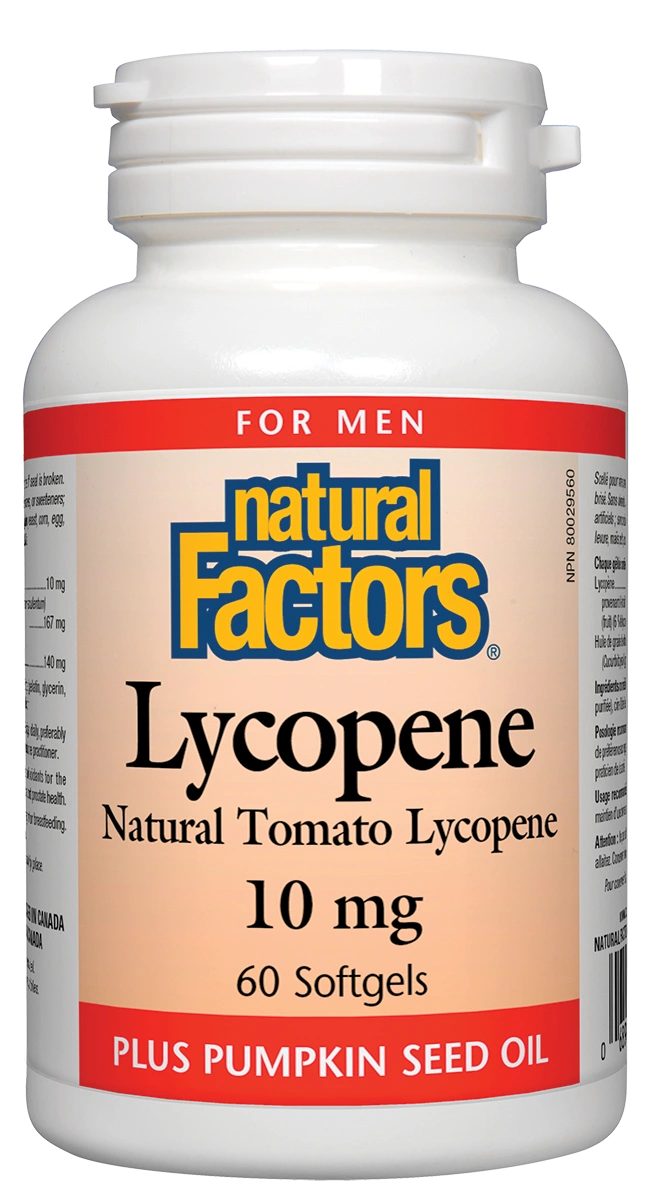 ЛИКОПЕН капс 10 мг х 60 бр NATURAL FACTORS | Аптека Феникс