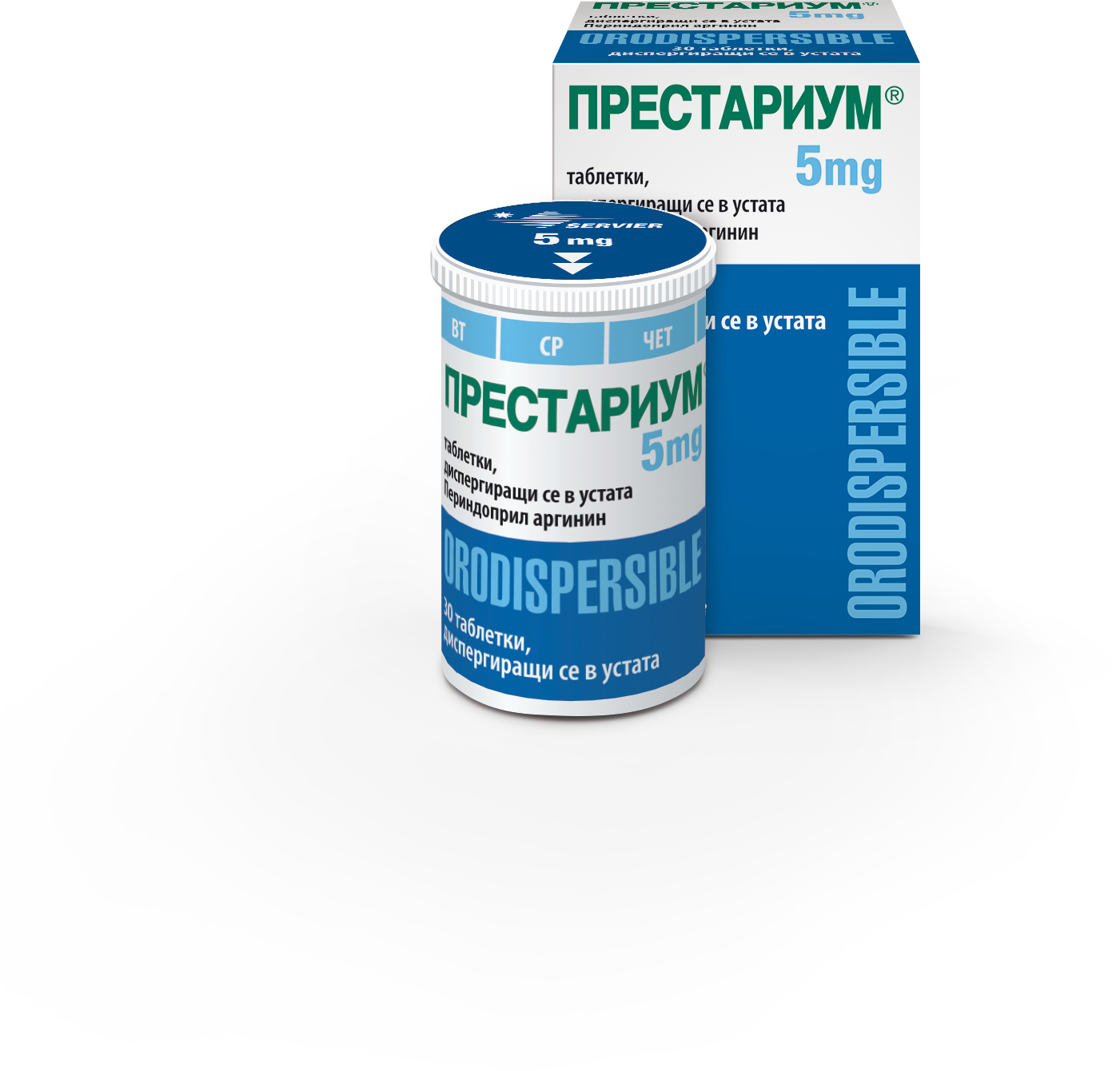 ПРЕСТАРИУМ ОРО табл 5 мг х 30 бр | Аптека Феникс