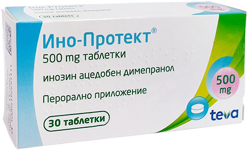ИНО-ПРОТЕКТ табл 500 мг х 30 бр | Аптека Феникс