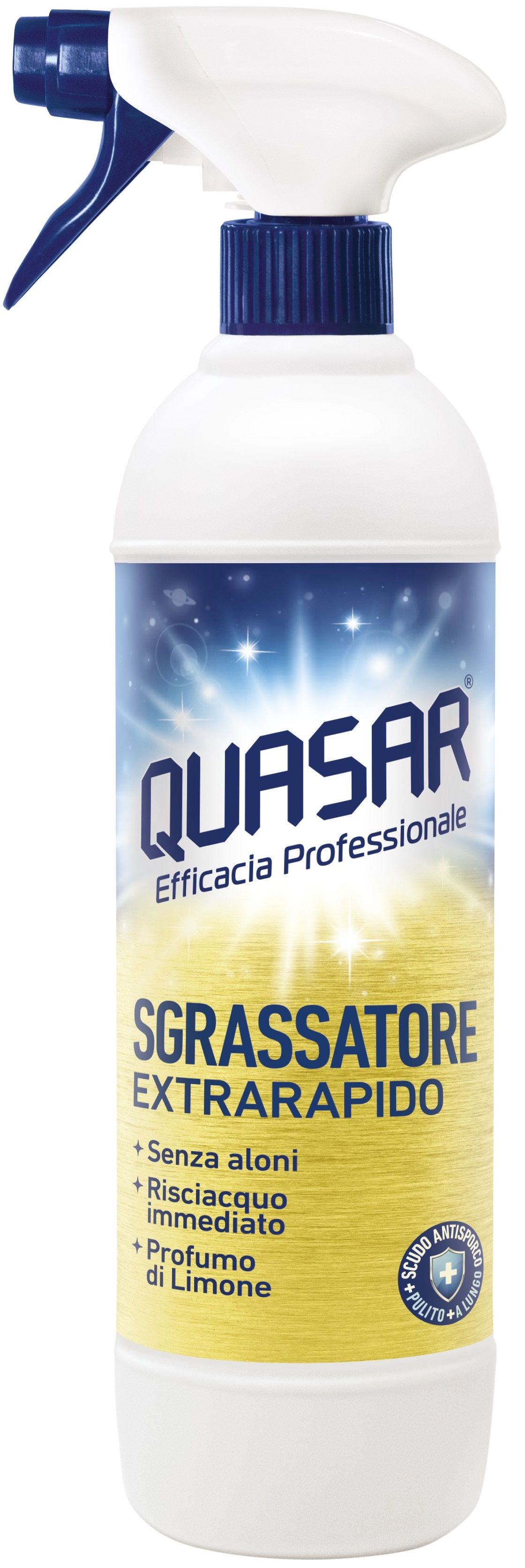QUASAR SGRASSATORE спрей обезмаслител за универсално почистване 580 мл ...