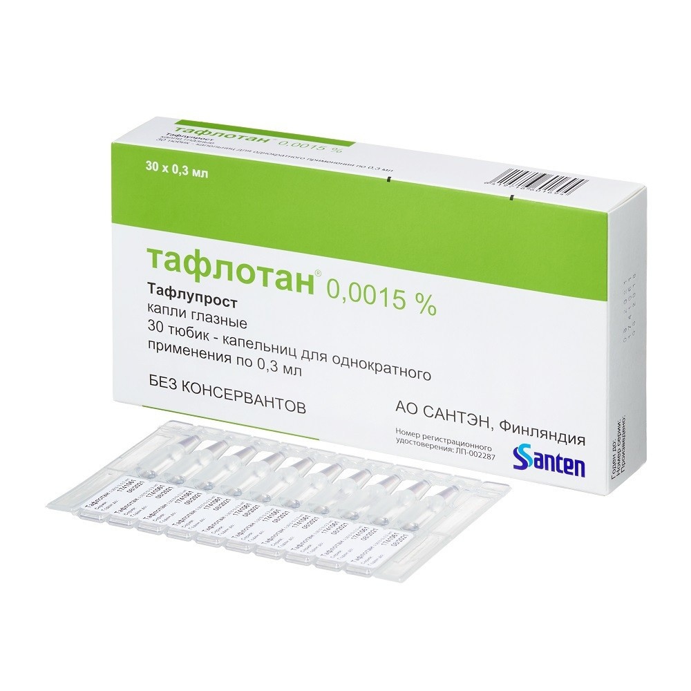 ТАФЛОТАН сол 15 мкг/мл 0.3 мл х 30 бр | Аптека Феникс