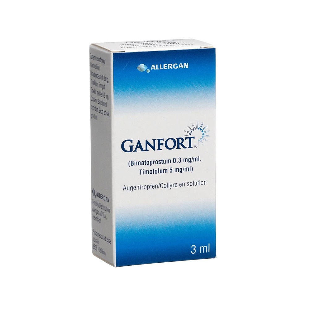 ГАНФОРТ колир 0.3 мг/мл + 5 мг/мл 3 мл | Аптека Феникс