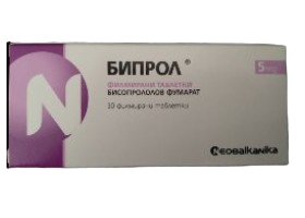 БИПРОЛ табл 5 мг х 30 бр | Аптека Феникс